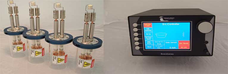Electron beam sources for ITL Vacuum Components